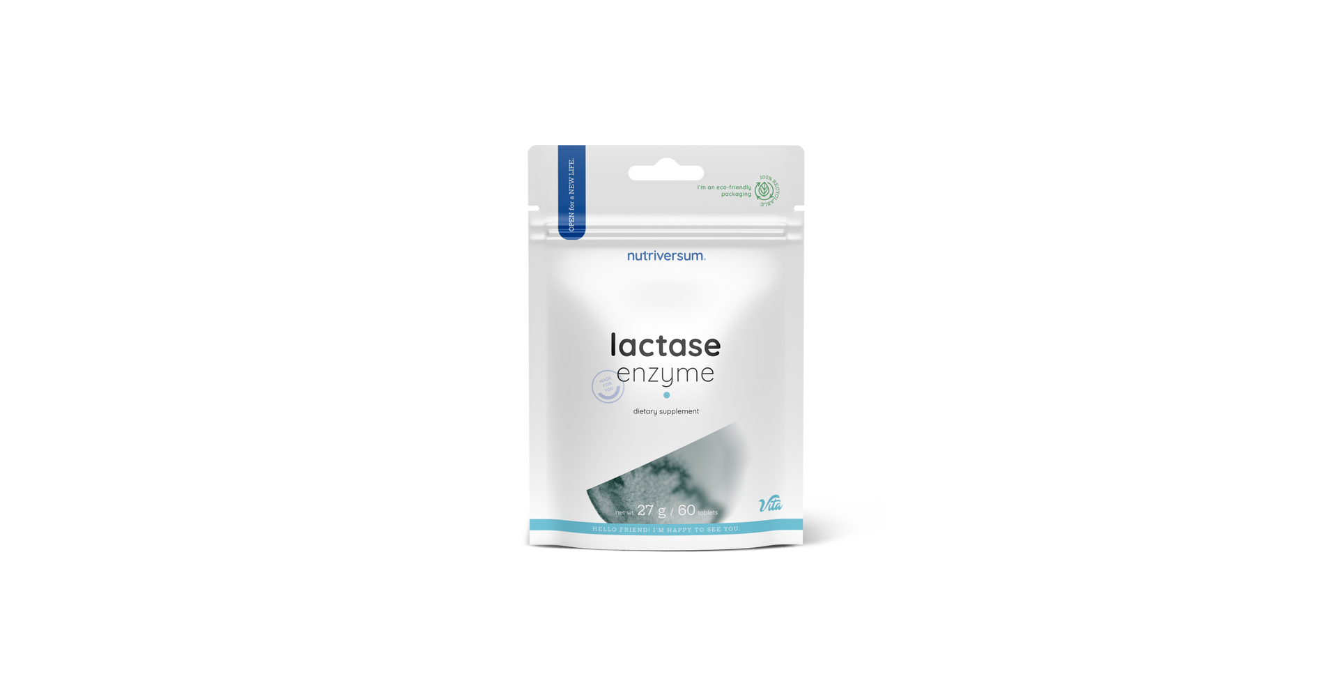 Lactase Enzyme laktáz enzim tabletta 60 tabletta - Nutriversum - Bio ...